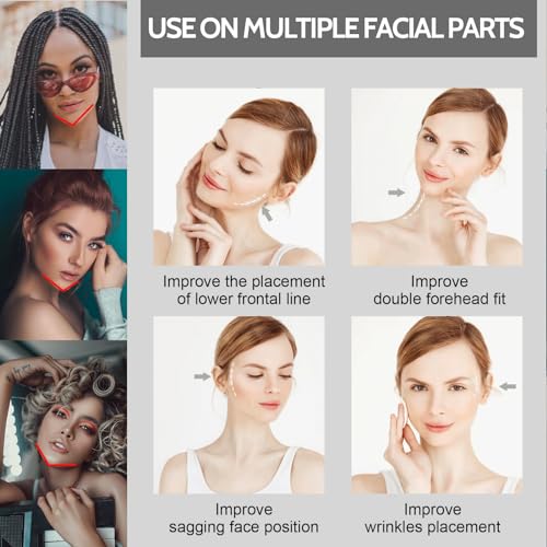 Face Lift Tape Invisible, 100PCS Face Lift Tape, Anti Wrinkle Patches ...