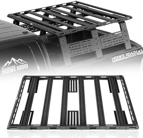 Amazon.com: u-Box Universal Platform Flat Rack Truck Bed Cargo Carrier ...