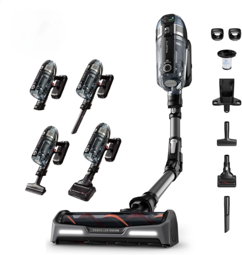 Rowenta XForce Flex 9.60 Aspirapolvere Senza Fili,Fino a 100 Air Watt ...