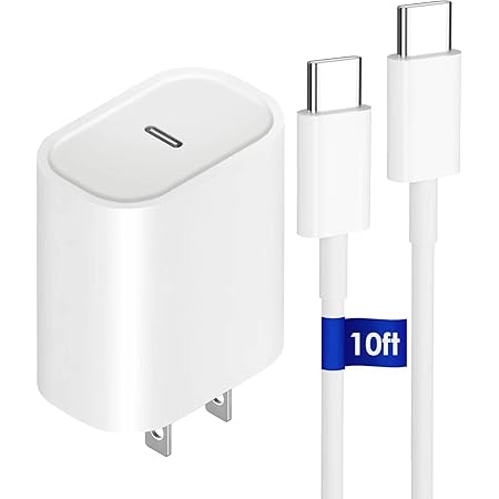 Amazon.com: iPhone 15 Charger, iPad Pro Fast Charger with 6.6ft USB C ...