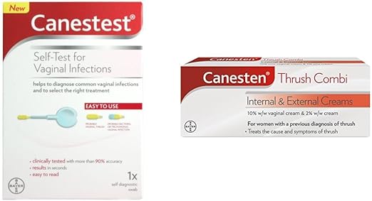 Canesten Canestest Thrush and BV Screening Test and Canesten Thrush ...