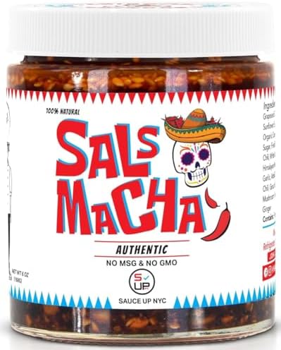 Amazon.com : SAUCE UP Artisan Smoky Salsa Macha Chili Oil, 6 oz ...
