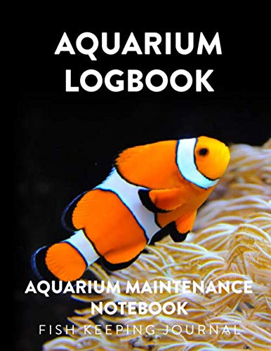 Aquarium Logbook Aquarium Maintenance Notebook Fish Keeping Journal ...
