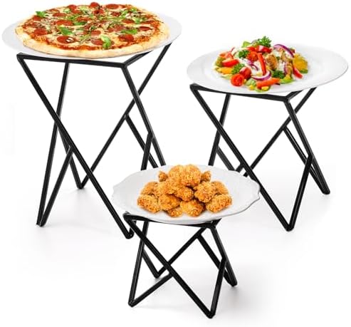 Amazon.com | MyGift Modern Gold Tone Metal Wire Spiral Pizza Pan ...