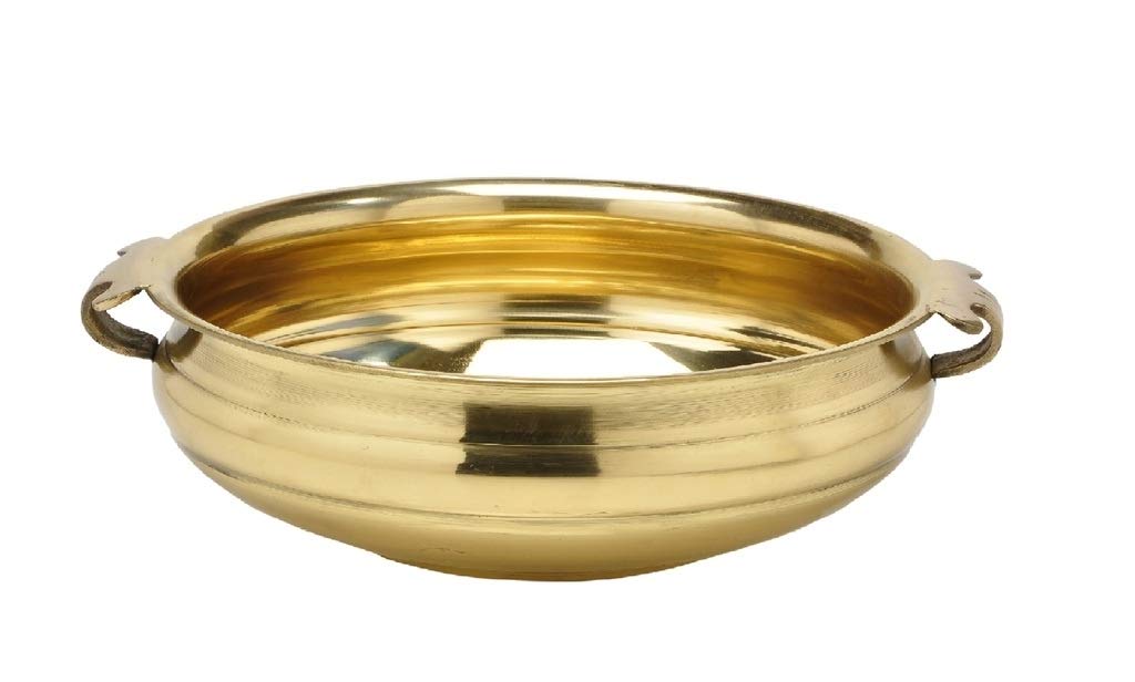Buy BUYERWELL Traditional Brass Urli/Uruli 20 Inch Handcrafted Bowl for ...