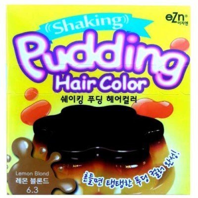 Amazon.com : EZN Shaking Pudding Hair Color Korean Beauty -Lemon Blond ...