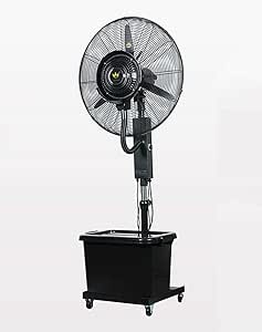 Amazon.com: INDYAH Fans,Industrial Humidifying Misting Fan, Heavy-Duty ...