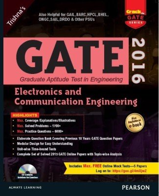 GATE Electronics and Communication Engineering 2016 (English) 2 Edition (Paperback): Trishna ...