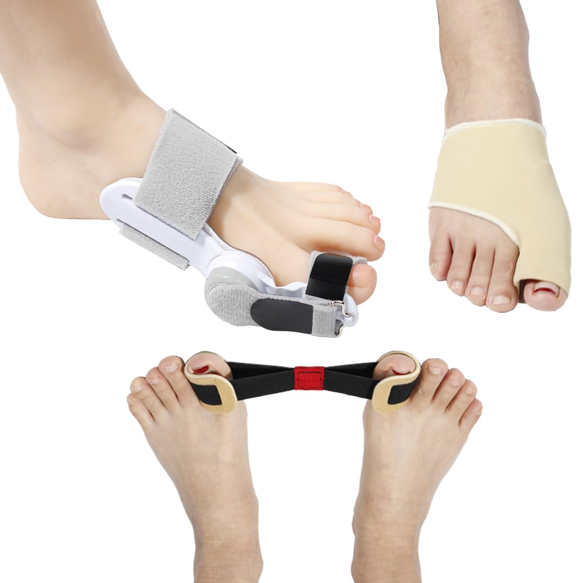Bunion Corrector for Women and Men, Orthopedic Big Toe Straighteners ...