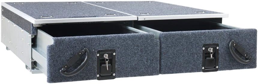 Twin Pull Out Drawer System Storage Solution Unit : Amazon.co.uk ...