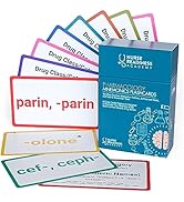 Amazon.com: Pharmacology Mnemonics Flashcards: 60 Color Coded ...