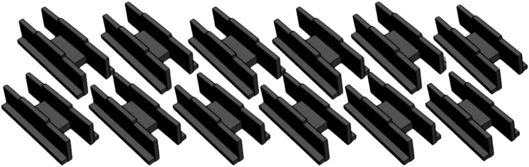 Amazon.com: 3DEXL 12pcs Train Track Clips for Lionel O Gauge FasTrack ...