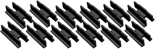 Amazon.com: 3DEXL 12pcs Train Track Clips for Lionel O Gauge FasTrack ...