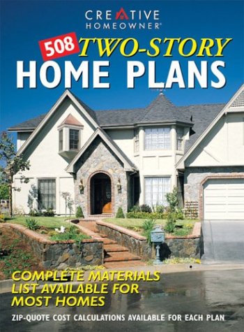 508 Two-Story Home Plans: Complete Materials List Available for Most ...