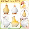 Amazon.com : Suzile 50 Pcs Mini Chickens Figurines Resin Miniature ...