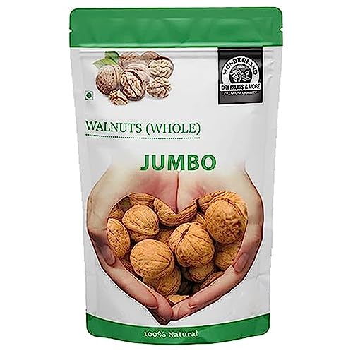 WONDERLAND FOODS Premium California In-shell Walnuts Jumbo Size Akhrot with Shells , 1Kg - Price ...
