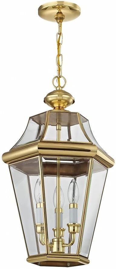 Livex Lighting 2152-02 Monterey 1-Light Outdoor Hanging Lantern ...