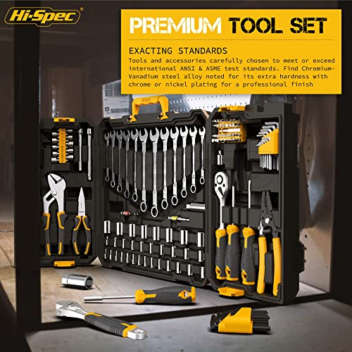 Snapklik.com : 124piece Home & Garage Mechanics Tool Kit Set Complete ...