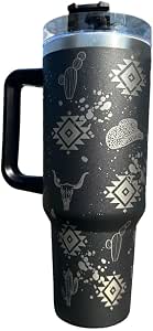 Amazon.com | Silva lining designing Tumbler, 40oz Tumbler, Western ...