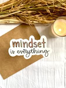 Amazon.com - Mindset is Everything Vinyl Sticker Decal Cars Trucks Vans ...