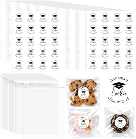 Amazon.com: Motipuns 200 Set One Smart Cookie Graduation Stickers and ...