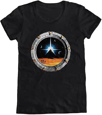 Amazon.com: GEEK TEEZ Stargate Classic Women's T-Shirt : Clothing ...