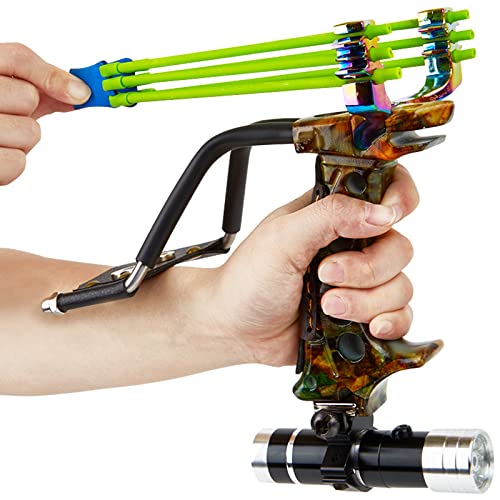 Snapklik.com : Stainless Hunting Laser Slingshot High Velocity Catapult ...