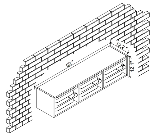 Snapklik.com : Closet Organizers And Storage, Drawers, 2x3 Shelf ...