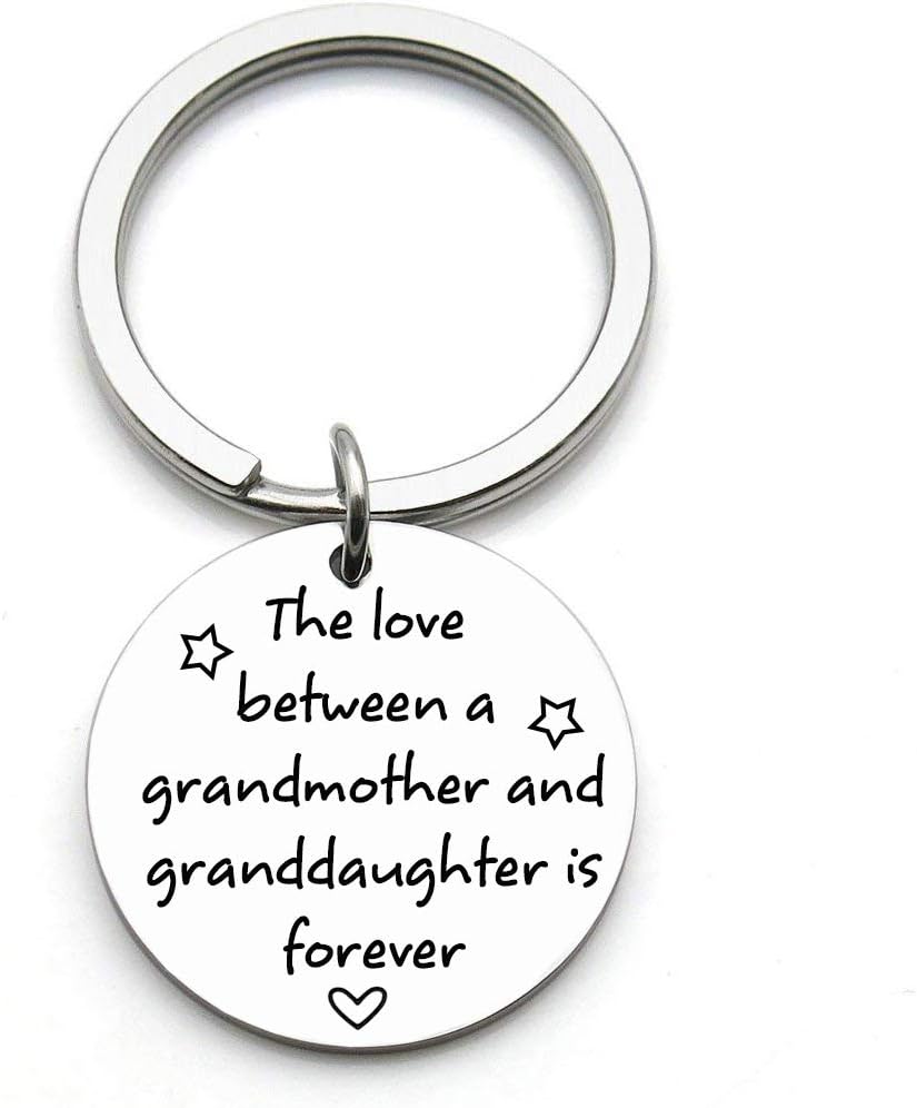 XGAKWD Mother's Day Birthday Christmas Key Chain Gifts for Grandma from ...