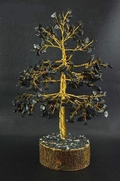 Buy BAKA 7 Chakra Tree - Reiki Stones Bonsai - Original Crystal Tree ...