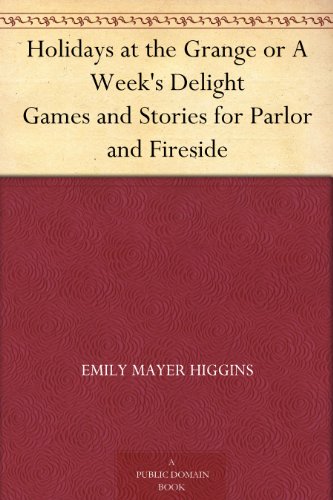 Amazon.com: Holidays at the Grange or A Week's Delight Games and ...