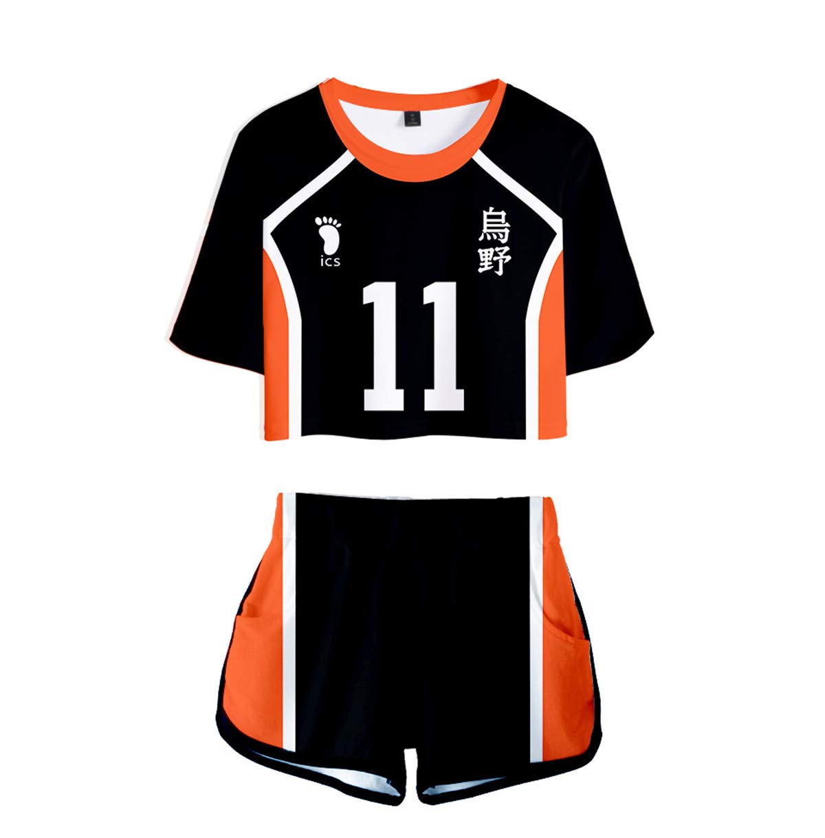 Haikyuu Cosplay Costume Karasuno High School Uniform Haikyuu Jersey ...
