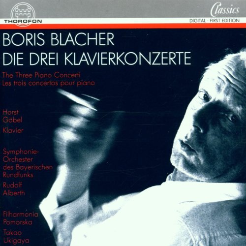 Amazon.com: Boris Blacher: Die drei Klavierkonzert : Symphonie ...