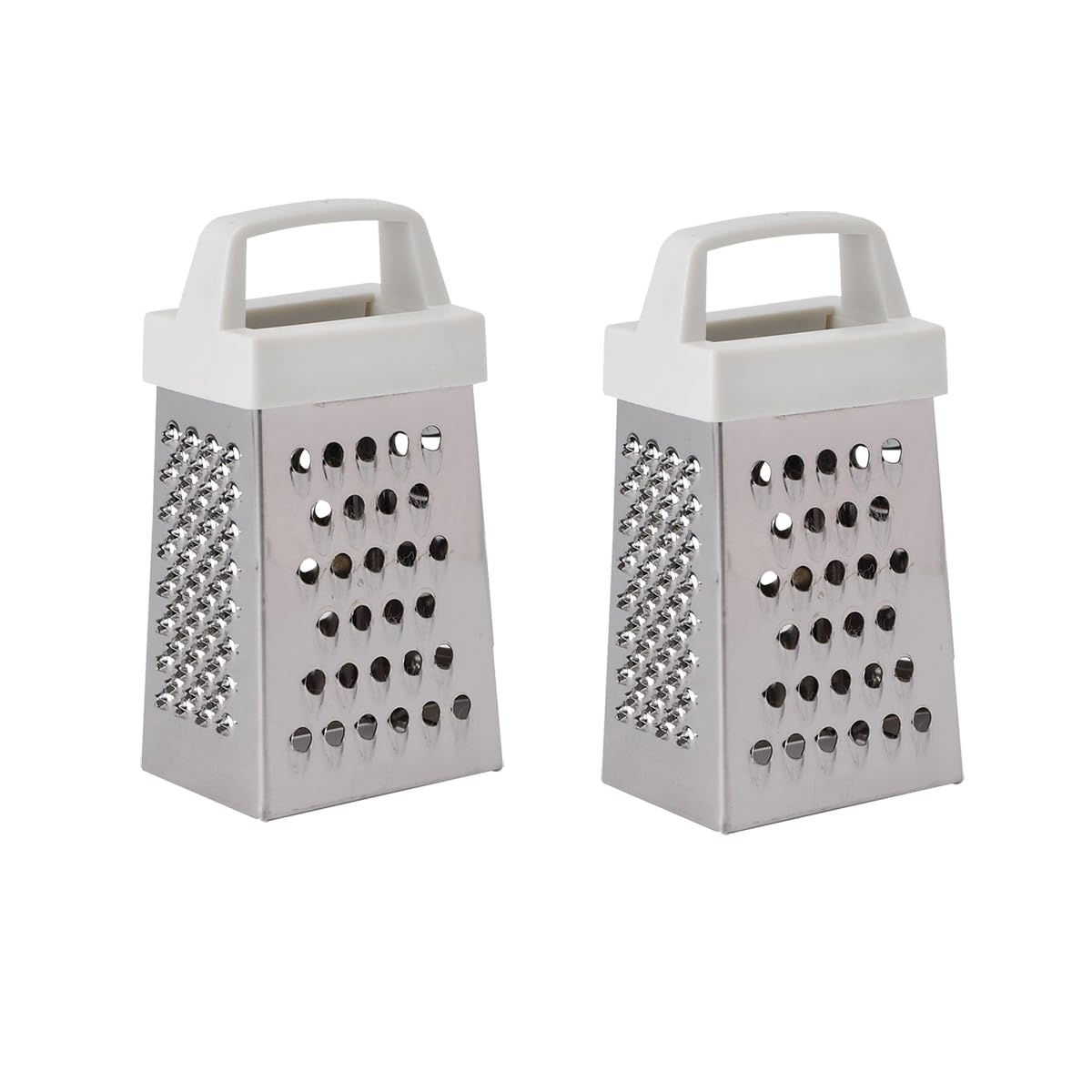Amazon.com: HIC Kitchen Mini Garlic Grater Slicer, Stainless Steel, Set ...