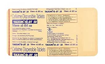 Taxim O DT 50mg - Strip of 10 Tablets : Amazon.in: Health & Personal Care