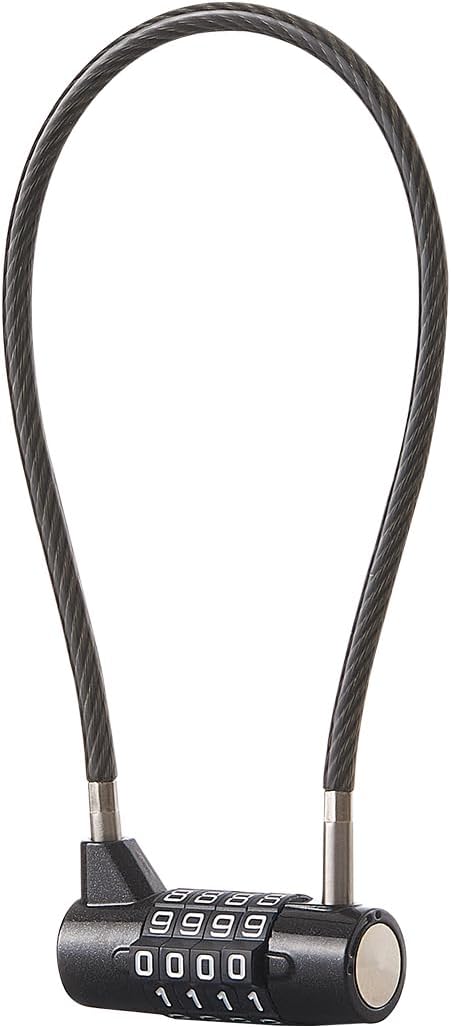 EASTDEER Combination Lock Cable Lock with 4 Digits Cabinet Lock 11 ...