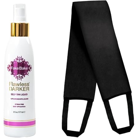 Amazon.com: Fake Bake Flawless Darker Self-Tanning Liquid Spray, 6 oz ...