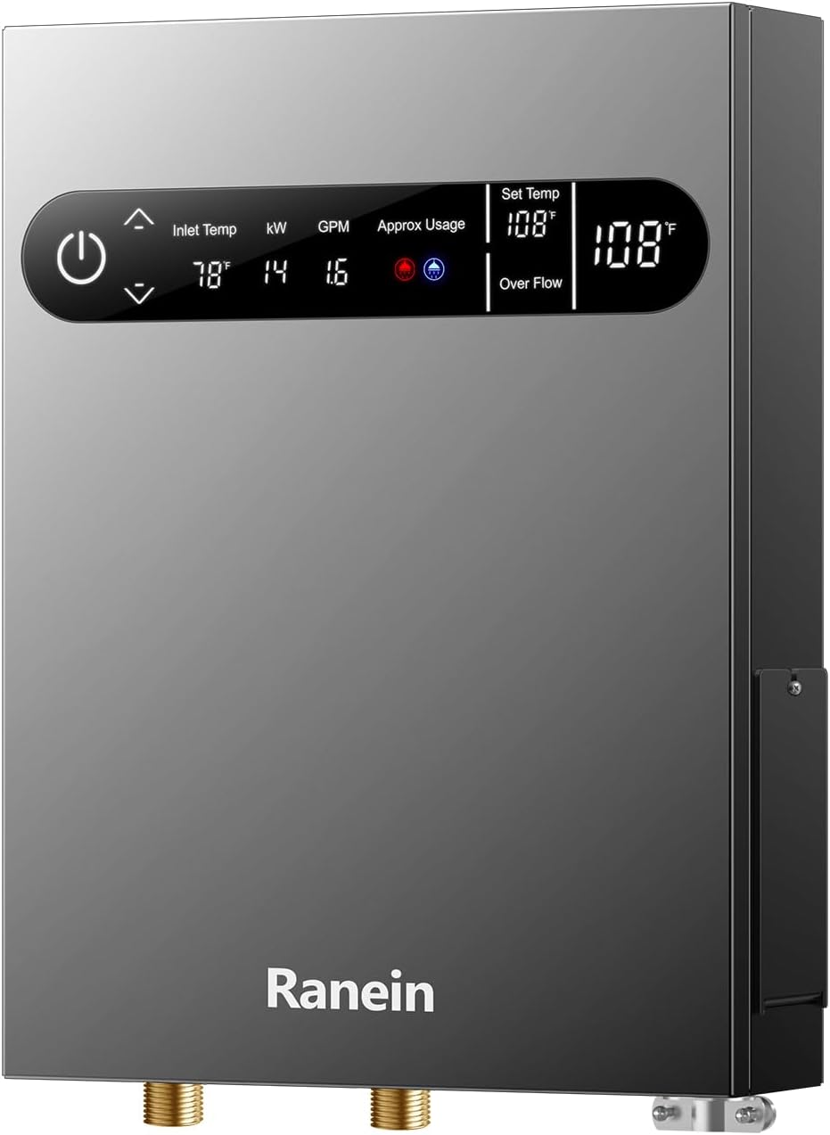 Rheem 240V Heating Chamber RTEX-13 Residential Tankless Water Heater ...