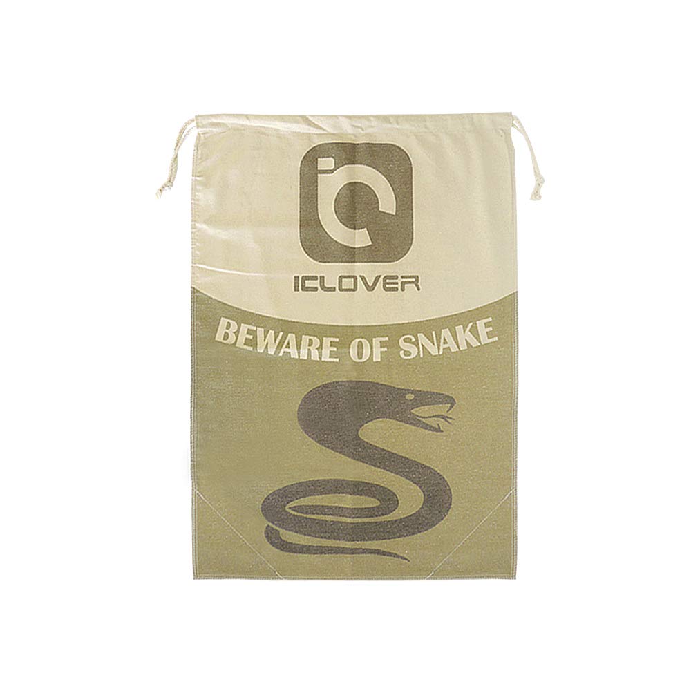 IC ICLOVER Snake Reptile Bag with Drawstring, 20" x 28" Heavy Duty ...
