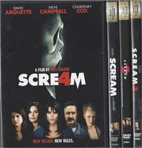 Amazon.com: Scream Dvd Set 1-4 All 4 Movies Collection! : Movies & TV