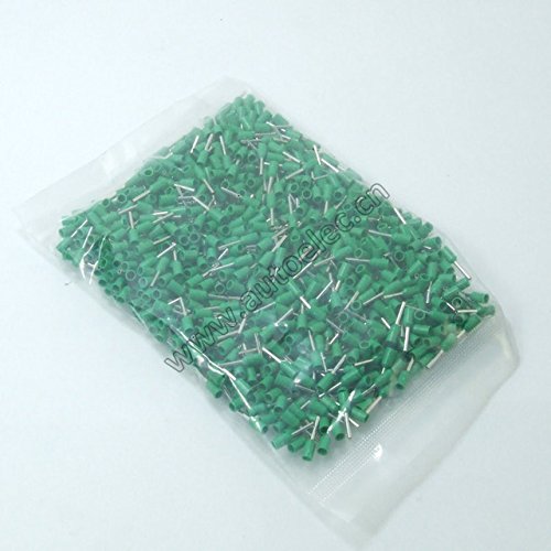 Amazon.co.jp: Davitu 1000PCS AWG#24 E0306 フェルール端子 コードエンド 端子 銅 真鍮ワイヤー 銅 ...