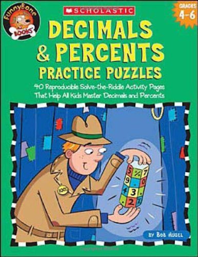 Amazon.com: Decimals & Percents Practice Puzzles: 40 Reproducible Solve ...