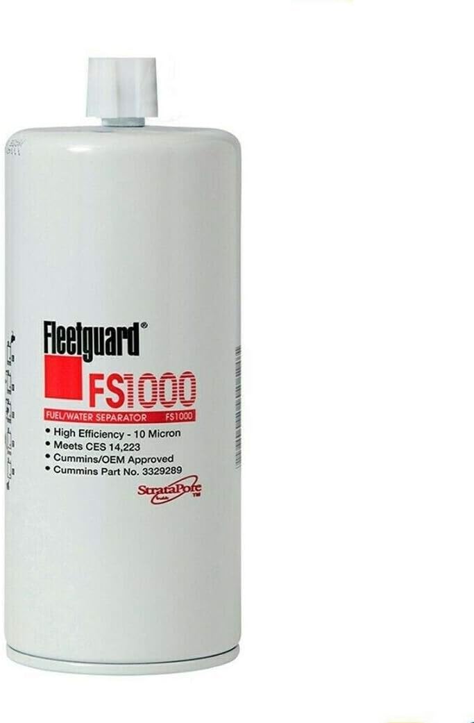 FS1000 Fleetguard Fuel, Water Sep (Pack of 12), Fuel Filters - Amazon ...