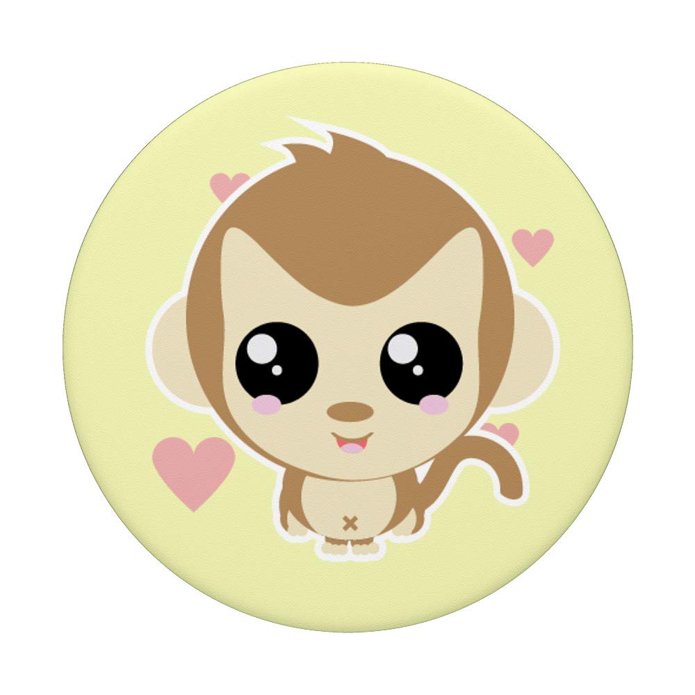 Cute Cartoon Monkey Faces