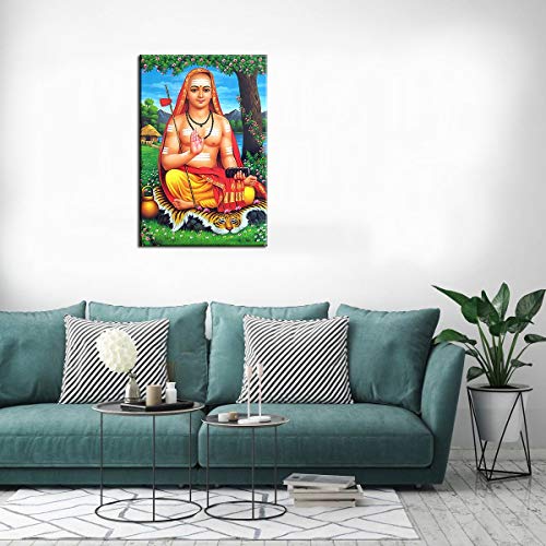 Tallenge - Adi Guru Shankaracharya Taking Sanyasam - Indian Painting ...