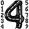Amazon.com: Race Car Number 4 Balloons,40 Inch Racing Car 4 Birthday ...