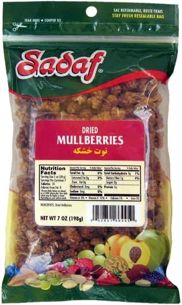 Amazon.com : Sadaf Dried Mulberries - Dried Mulberry for Cooking & Food ...