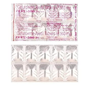 Zefu 500 mg - Strip of 10 Tablets : Amazon.in: Health & Personal Care