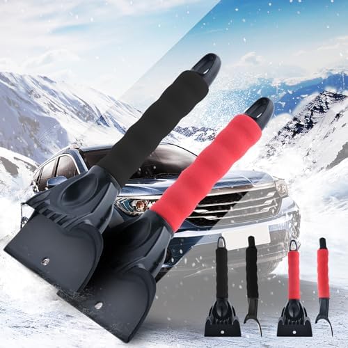 Amazon.com: CHANGE MOORE Ice Scrapers for Car Windshield 2 Pack, Snow ...