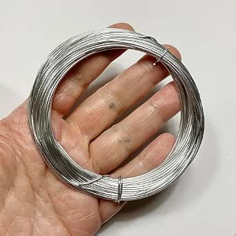 Amazon.com: Morezmore M01026 Aluminum Wire 1mm 18Ga 10 Yards for Stop ...